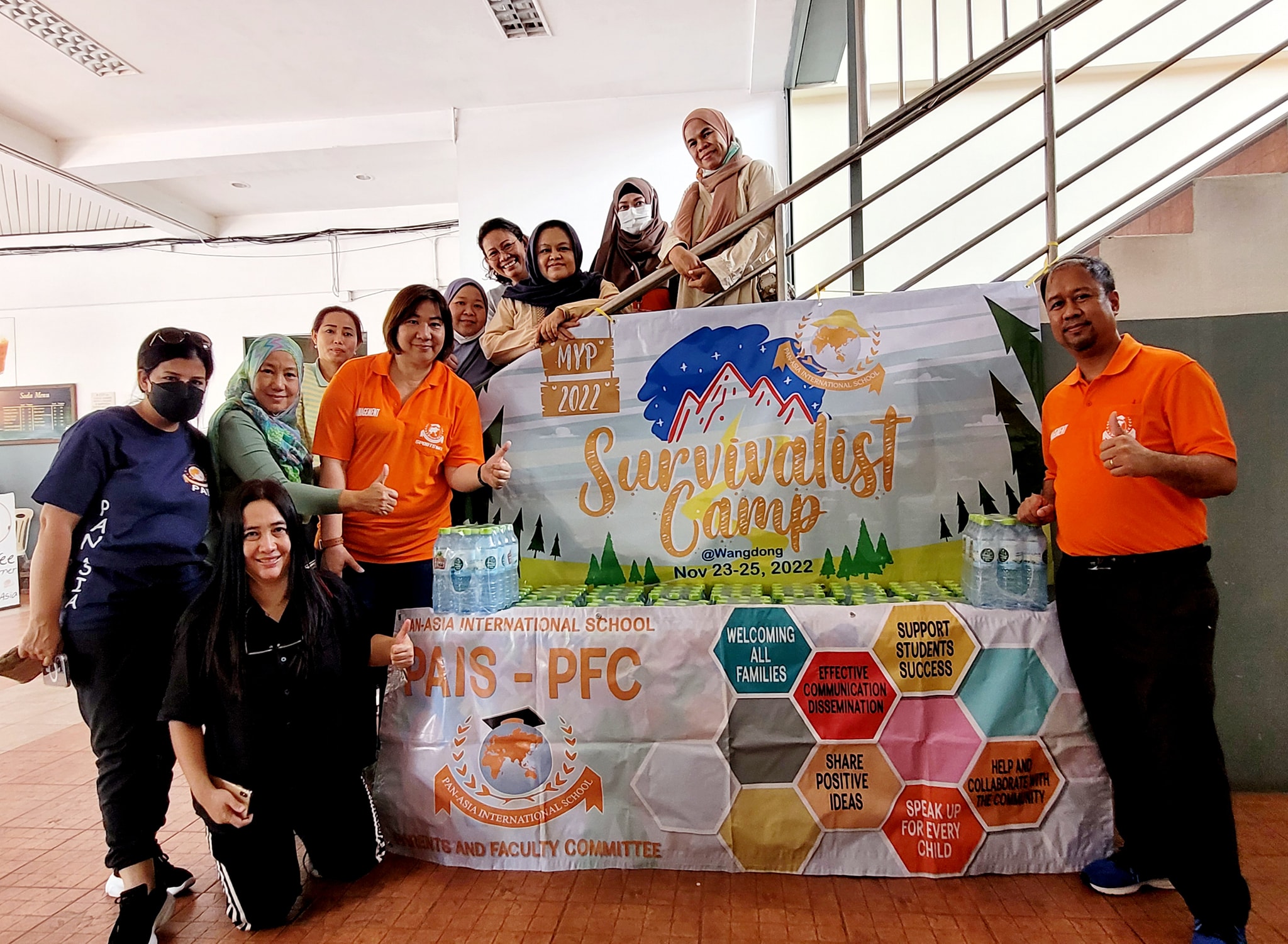 PPFC Supports Survivalist Camp 2022 - Pan-Asia International School