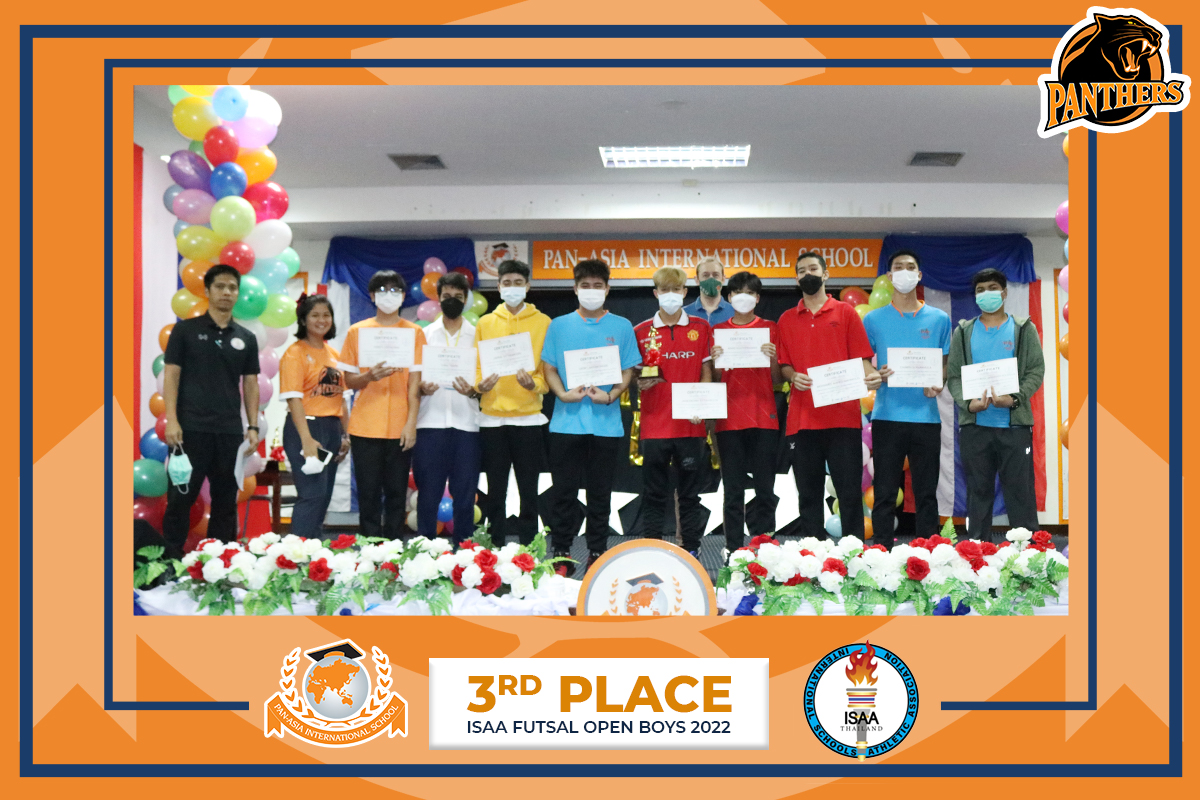 ISAA Futsal Achievements 2022 - Pan-Asia International School
