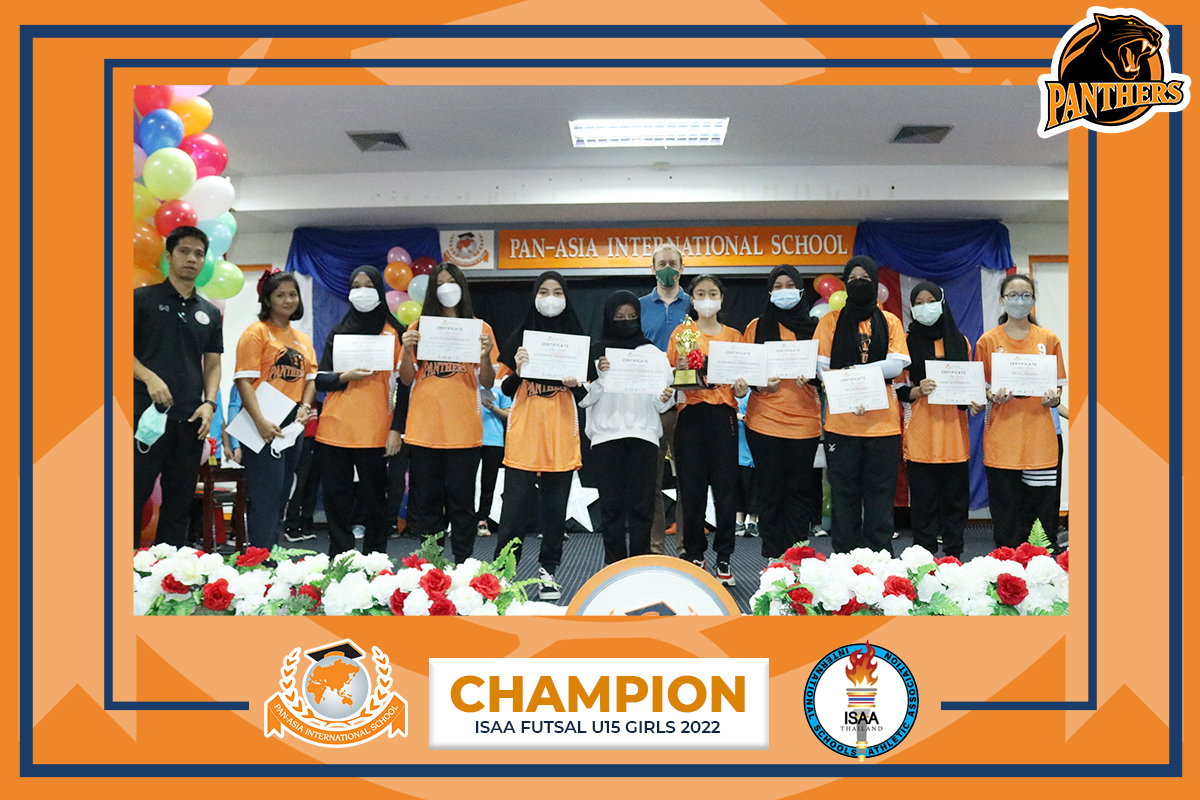ISAA Futsal Achievements 2022 - Pan-Asia International School